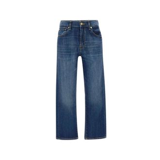 7 For All Mankind Gerades Jeans - - Jeans - Damen - Blau - W27