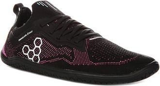 Vivobarefoot Femme Primus Lite Knit Textile Synthetic Obsidian Vibrant Pink Formateurs 39 EU