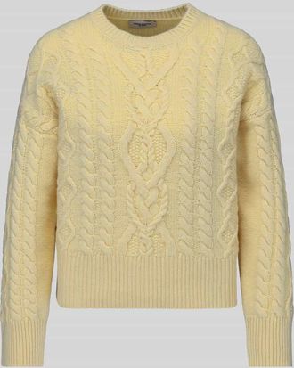 Max Mara Regular Fit Pullover aus reiner Schurwolle Modell ALBEN