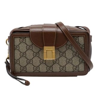 Gucci Sac bandouli&egrave;re Pre-owned - Femme - Pre-owned - Brun - Taille: ONE Size