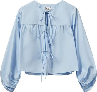 Designers Remix Collection Damen, Blusen & Hemden, Blau, XSGr&ouml;&szlig;e