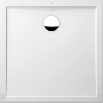 Villeroy & Boch Villeroy&boch - Futurion Flat Quaryl, quadratische Duschwanne