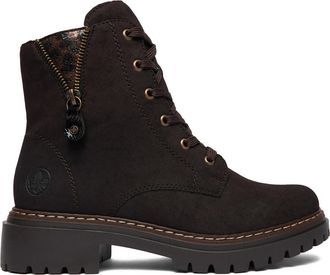 Rieker Schn&uuml;rschuhe Rieker CEO-72617-25 Dunkelbraun