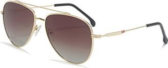 Generic Lunettes de soleil polarisées en métal pour hommes et femmes, lunettes de conduite de plage rétro (couleur : B, taille : moyen) 2026, a, Taille unique