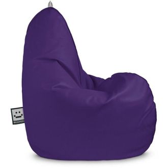 Happers Happers - Pouf Poire Relax Similicuir Lilas Enfant Lilas