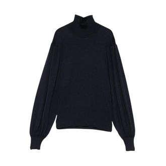 Liviana Conti Rollkragenpullover - - Knitwear - Damen - Blau - S