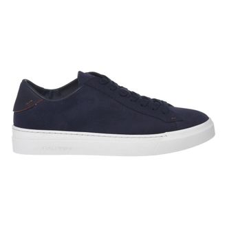 Baldinini Blue Suede Sneaker - - Shoes - Herren - Blau - 41 1/2 EU