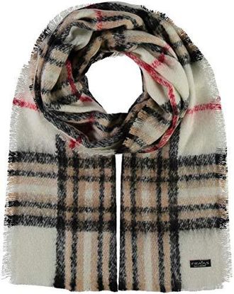Fraas Cashmink écharpe 63 x 200 cm - Plus douce que le cachemire - Made in Germany - Etole à carreaux pour femmes - Parfait pour lautomne et lhiver