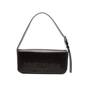 Alexander Wang Punch Flap Leather Shoulder Bag