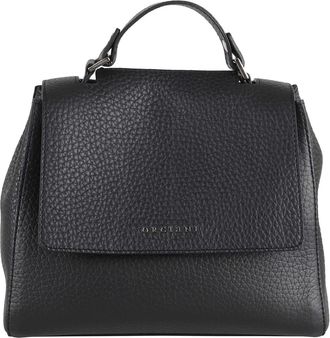 Orciani Sveva Soft Piccola Handbag - Femme - Sacs - Noir - Taille: ONE Size