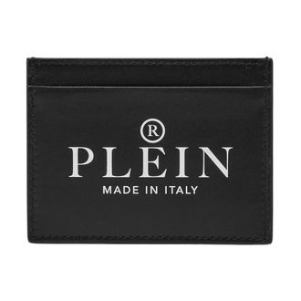 Philipp Plein Homme, Accessoires, Noir, Taille: ONE Size Credit Cards Holder Iconic