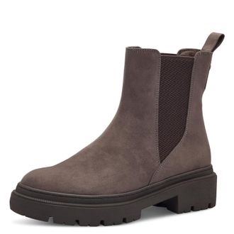 Marco Tozzi Damen Chelsea Boots zum Schlupfen mit Plateau, Braun (Pepper), 38 EU