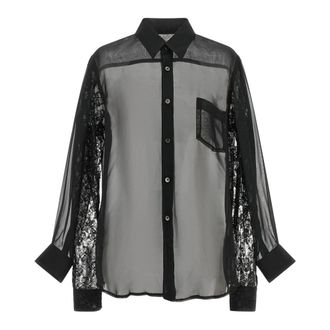 Comme Des Gar&ccedil;ons Femme, Blouses et Chemises, Noir, Taille: 40 FR Chemises