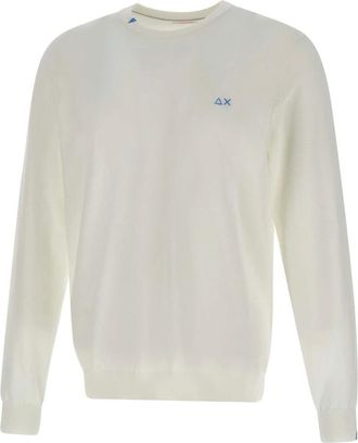 Sun 68 Homme, Pulls, Blanc, Taille: 3XL Sweater Basic
