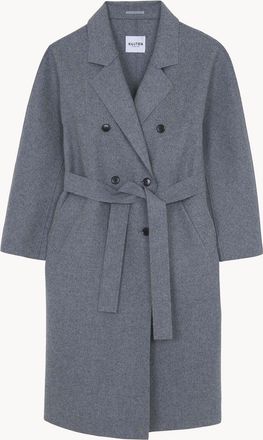 Kujten Trench bords vifs cachemire tissé - Trench Bords Aurelia