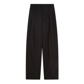 Patrizia Pepe Weite Hose - - Trousers - Damen - Schwarzk - L