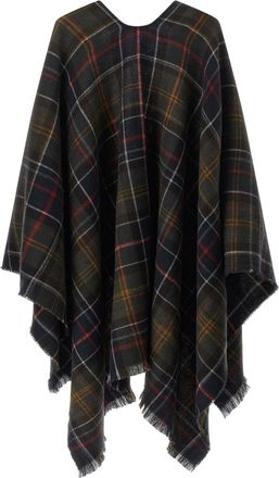 Barbour Montieth Serape Cape - Navy