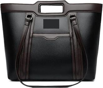 Generic Compatible for le sac &agrave; main de dame, bandouli&egrave;re grande capacit&eacute;(Black)