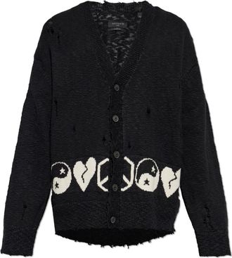 AllSaints Homme, Pulls, Noir, Taille: M Tabua Cardigan