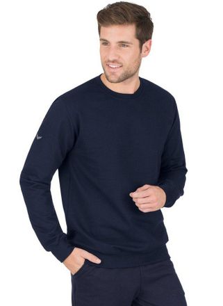 Trigema Sweatshirt TRIGEMA Sweatshirt aus Biobaumwolle