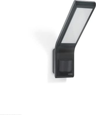 Steinel LED-Strahler XLED slim anthrazit, 7,2 W, 648 lm, LED Wandleuchte, 160&deg; Bewegungsmelder, 8 m Reichweite