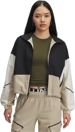 Under Armour Unstoppable Kapuzenjacke Damen schwarzgruen, XS Damen