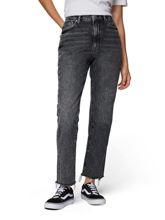Mavi Damen New York Jeans, Größe W26/L30, Mid Rauch Denim
