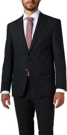 Carl Gross Carl Gross Herren Sakko schwarz Wolle