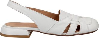 Donna Carolina Sandalette ELSA Nelly, Glattleder, Weiß, Damen EU 39