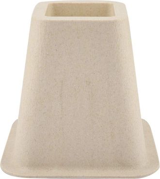 Generic M&ouml;belerh&ouml;hungen Im Elefantenf&uuml;&szlig;e-Design, 4er-Set, Stuhl-Schreibtisch-Tisch-Heber, Wei&szlig;e Farbe, 16,5 X 15,5 cm, 9,4 X 7,1 cm, f&uuml;r Stauraum Unter Dem Be