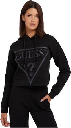 Guess Guess Sweat-Shirt Alisa pour Femme Noir Taille M, Noir, M
