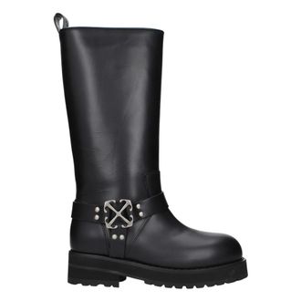 Off-white Femme, Chaussures, Noir, Taille: 36 EU Off Track Bottes