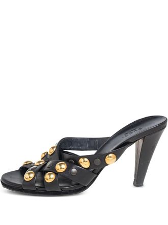Gucci sandales Baboushka 100 mm - Noir