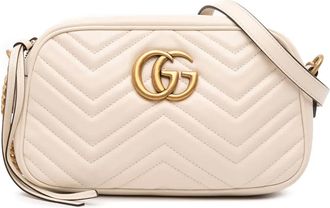 Gucci petit sac à bandoulière Matelasse (2016-2025) - Blanc