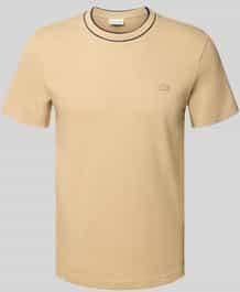 Lacoste Regular Fit T-Shirt aus Baumwoll-Mix