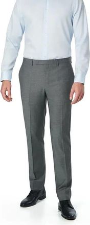Daniel Hechter Herren Hose grau Schurwoll-Stretch