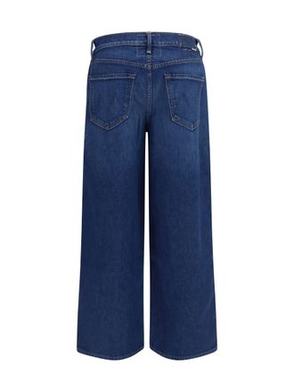 Mother Womens Jeans Delinquent Ankle Blue Cotton