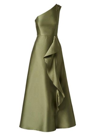 Adrianna Papell Abendkleid One Shoulder Mikado Gown Glamour&ouml;s, flie&szlig;end, elegantes Finish