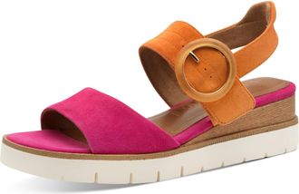 Tamaris Sandalette Damen Keilabsatz pink,EU 39