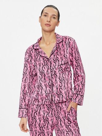 Bluebella Pyjama-T-Shirt Bluebella X Ashley Williams Tattoo 42197 Rosa Regular Fit