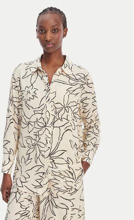 Seafolly Hemd Hothouse Flowers 55648-TO &Eacute;cru Relaxed Fit