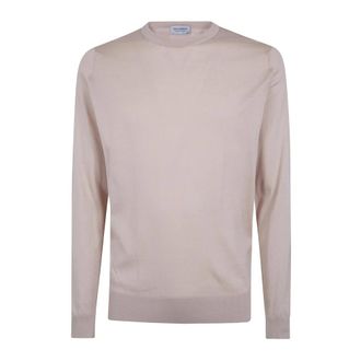 John Smedley Rowland Rundhals-Pullover - - Knitwear - Herren - Braun - 2XL