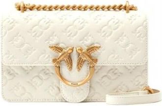 Pinko Pinko, Femme, Sacs, Blanc, Taille: ONE Size Love One Mini