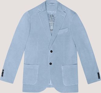 Circolo 1901 Oxford Jacket, Blu Navy Oxford, 46, Man