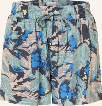 Schiesser Schlafshorts Mix+Relax blau