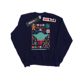 Star Wars Sweatshirt f&uuml;r Herren (Marineblau)