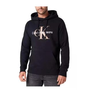 Calvin Klein Regular Sweatshirt - - Sweatshirts & Hoodies - Herren - Schwarzk - M