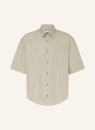 Ami Ami Paris Kurzarm-Hemd Comfort Fit beige