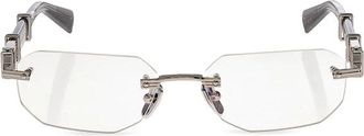 Balmain Homme, Accessoires, Gris, Taille: ONE Size Arcade Optical Frame