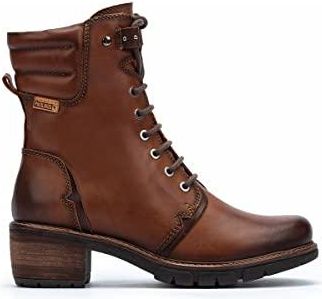 Pikolinos Bottines à Talon en Cuir SAN Sebastia pour Femme Color Cuero